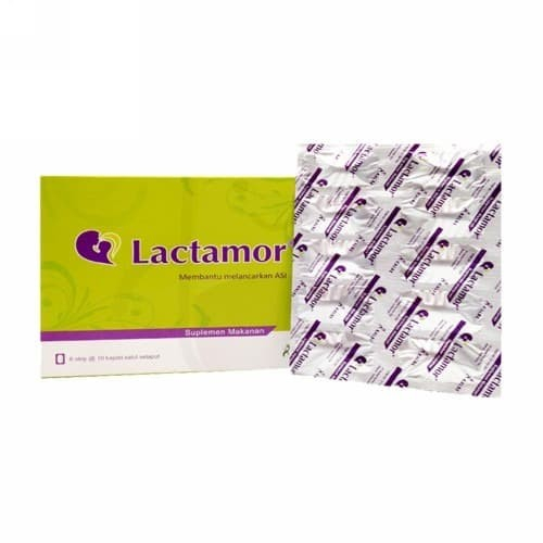Jual Lactamor 1 strip X 10 tablet | ASI BOOSTER | Shopee Indonesia