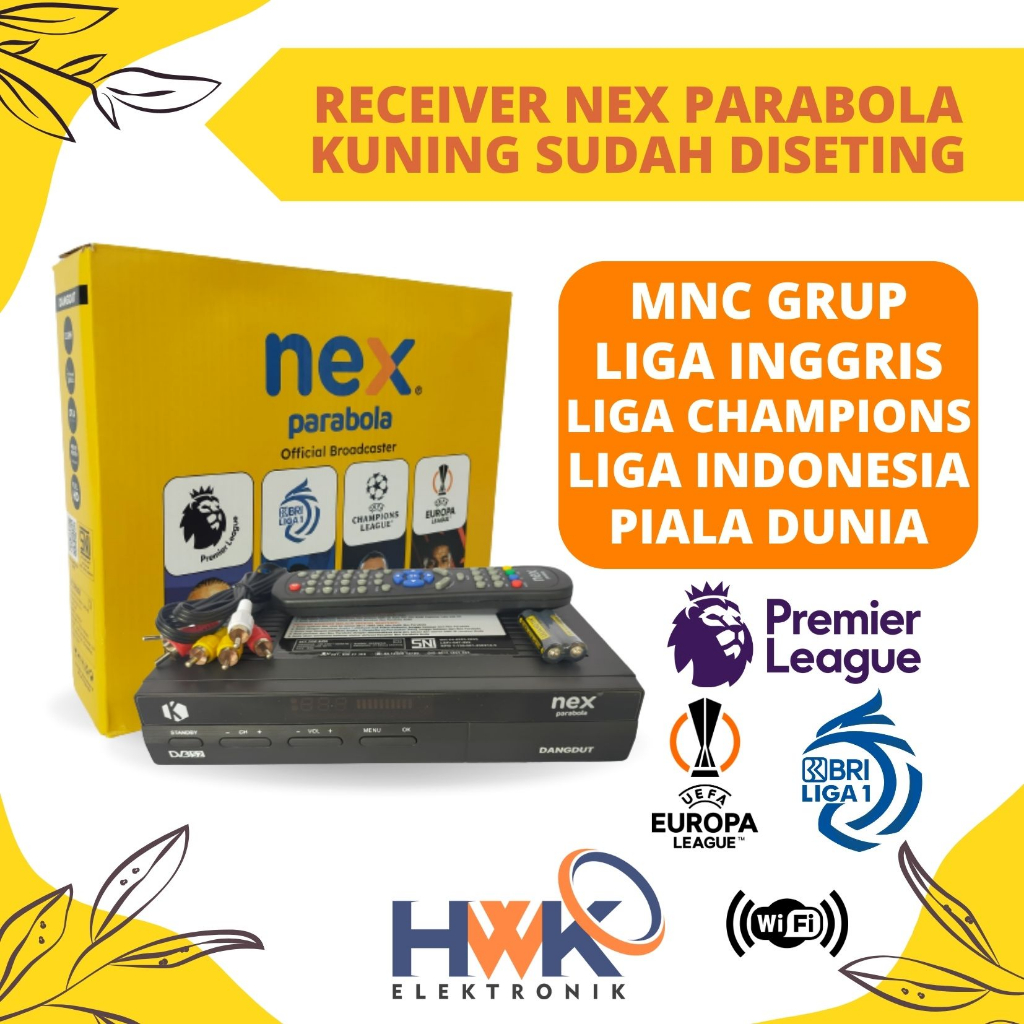 Jual RECEIVER NEX PARABOLA KUNING RECEIVER PARABOLA NEX KUNING SUDAH ...