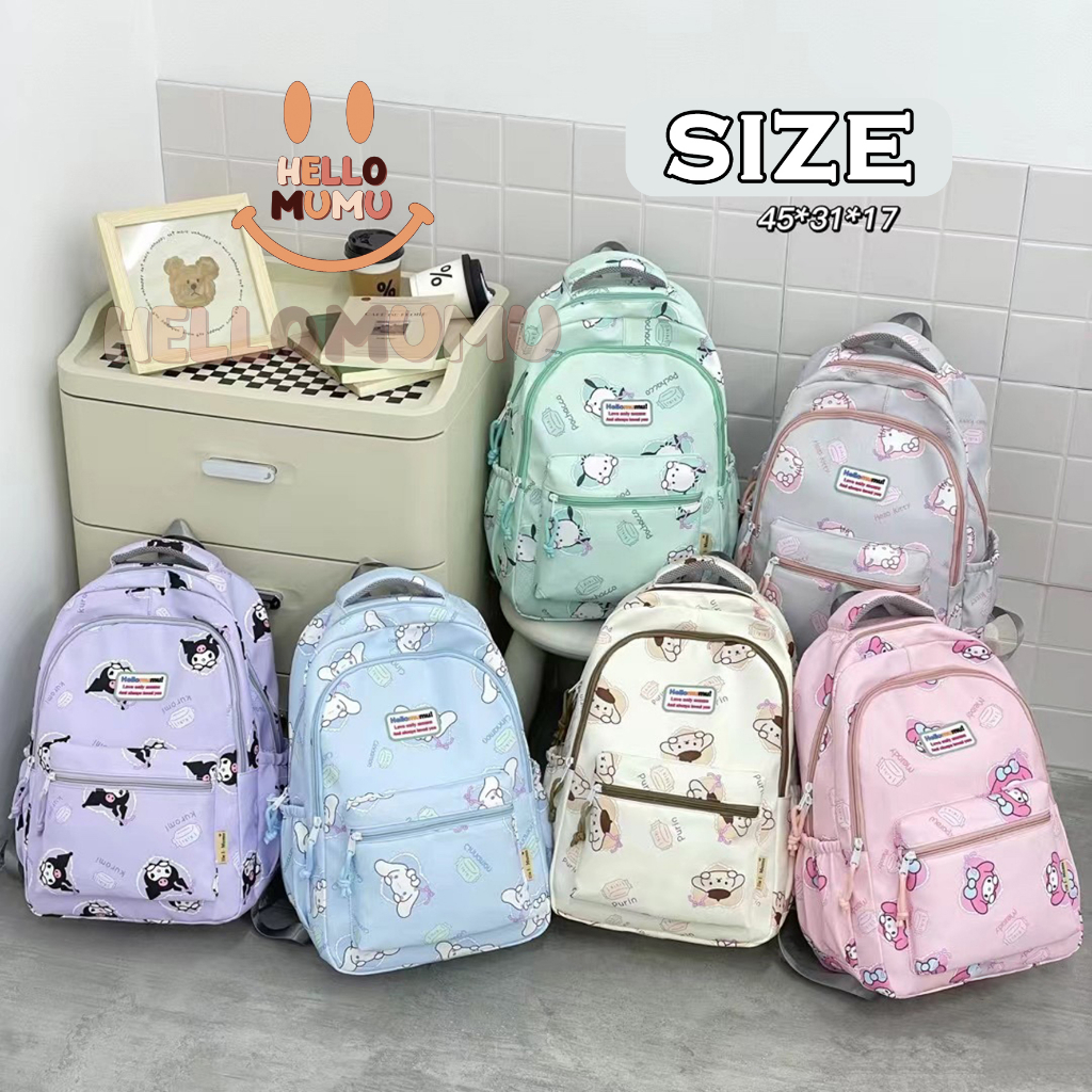 Jual Hellomumu BackPack ANIME - HM1065 | Shopee Indonesia