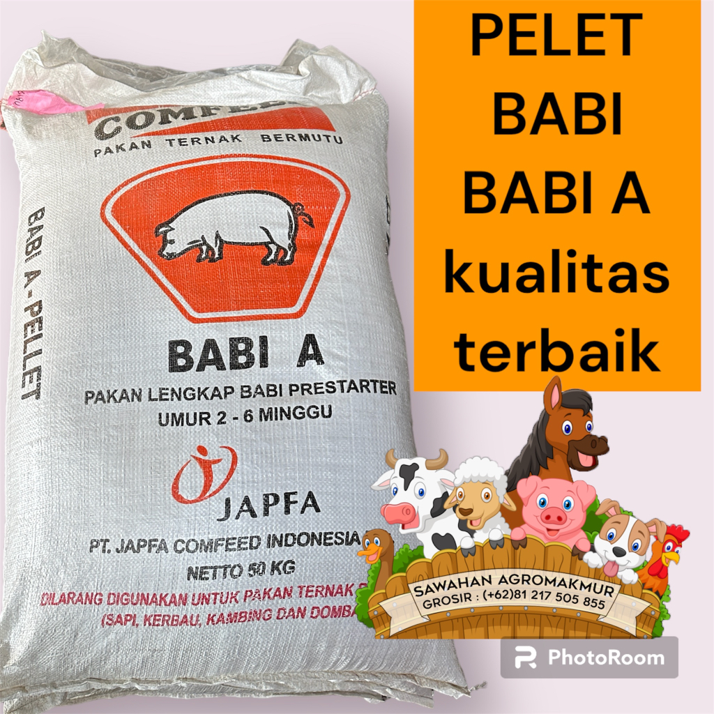 Jual 1kg pur babi pelet babi A pre starter campuran pakan ayam angsa ...
