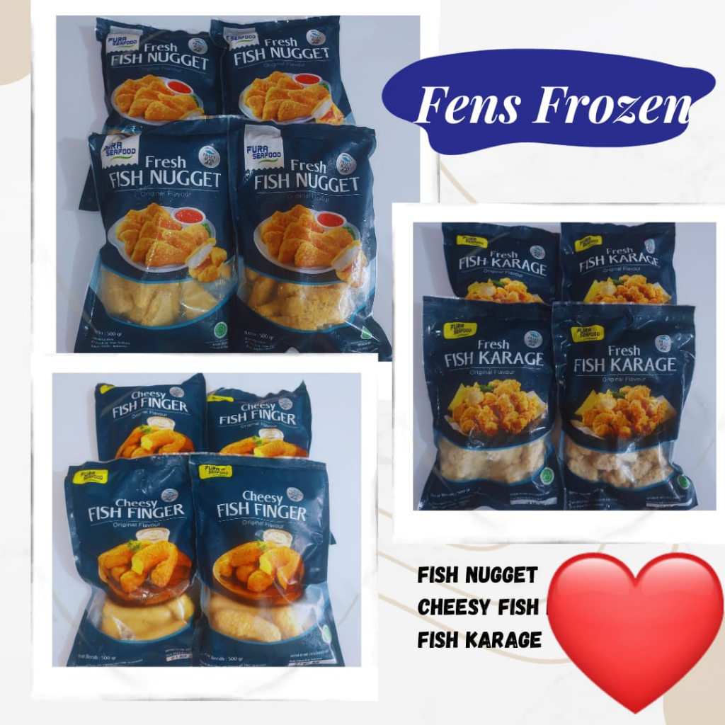 Jual NUGGET IKAN, Fish Nugget, Fish Karage & Cheesy Fish Finger ...