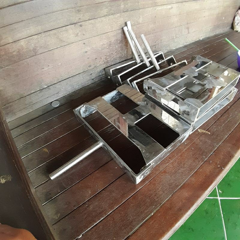 Jual dudukan as ketinting full stainless sus 304 anti karat tebal 5 mm ...