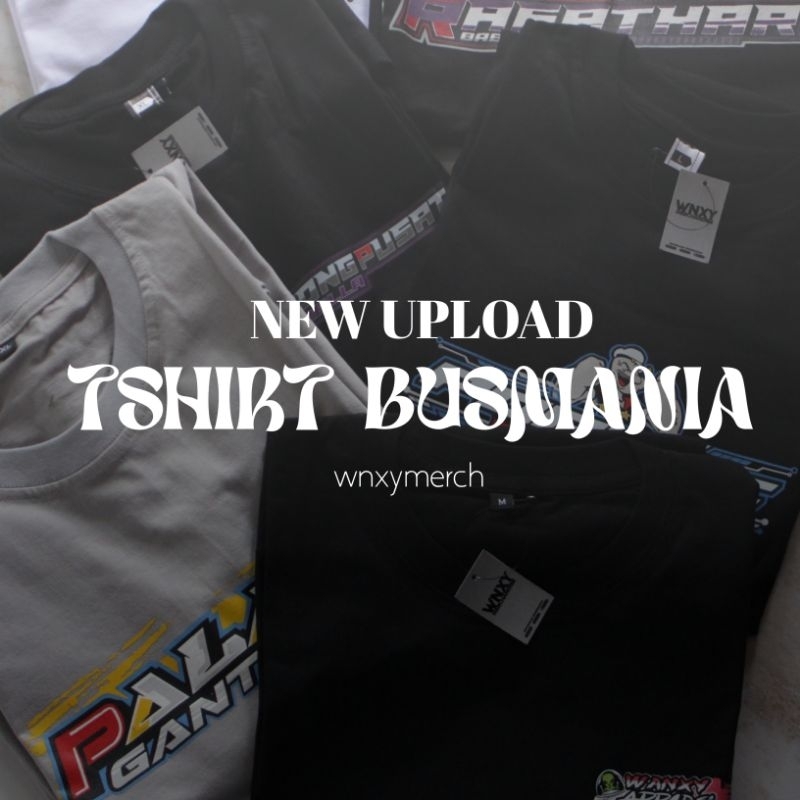 Jual new line up tshirt bis mania update | Shopee Indonesia