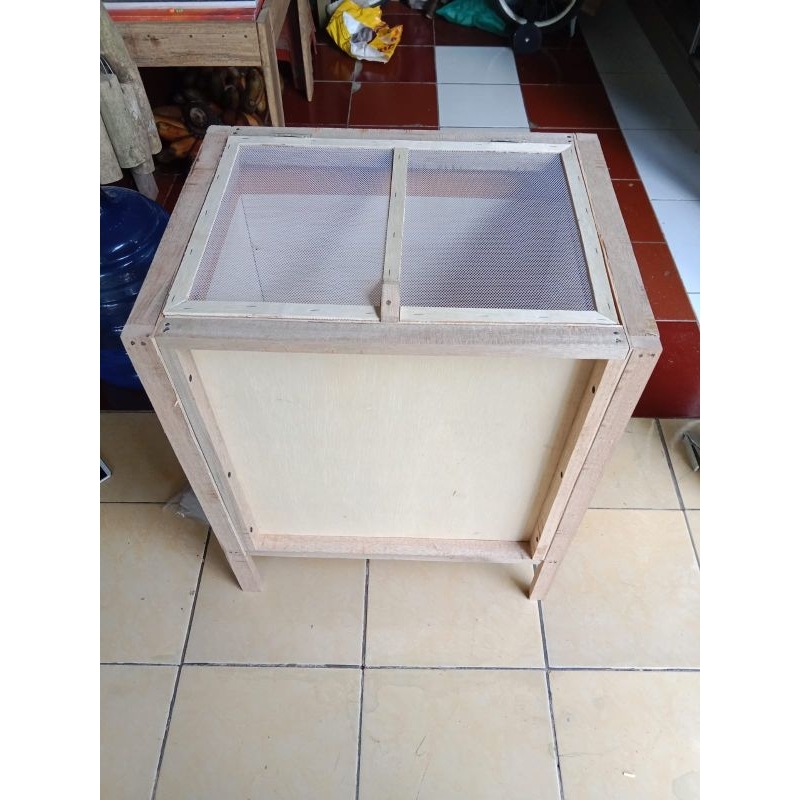 Jual kandang jangkrik kayu / kandang jangkrik masteran burung / box ...
