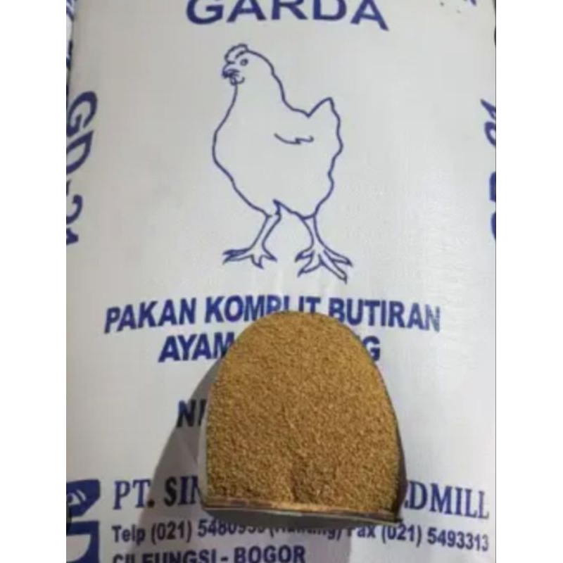 Jual PUR AYAM PEDAGING GARDA GD-21 1 KG SINTA PAKAN AYAM PUR AYAM MURAH ...