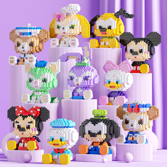 Jual Bricks Nanoblocks mainan balok susun rakit BIG lucu | Shopee Indonesia