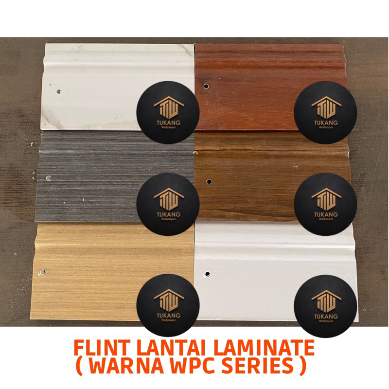 Jual Lis List Flint 9CM Skirting Lantai Bawah WPC Laminate Warna ...