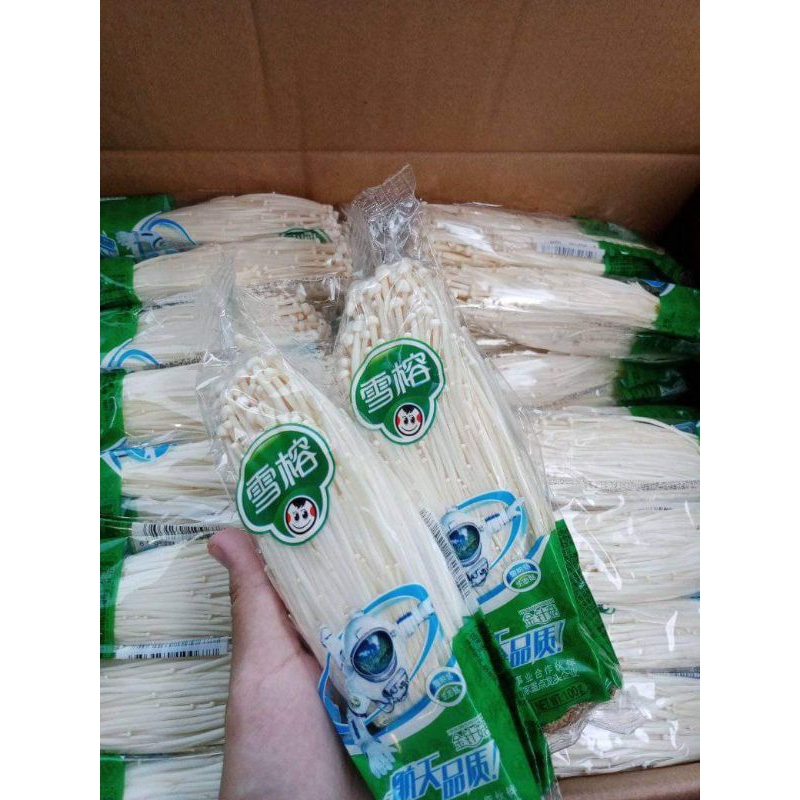 Jual JAMUR ENOKI @1PACK | Shopee Indonesia