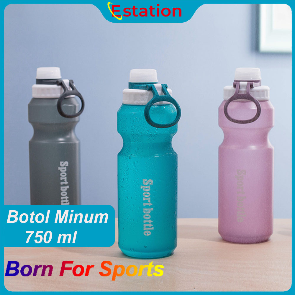 Jual Estation - Sport botol minum 750ml botol air sport plastic bottle ...