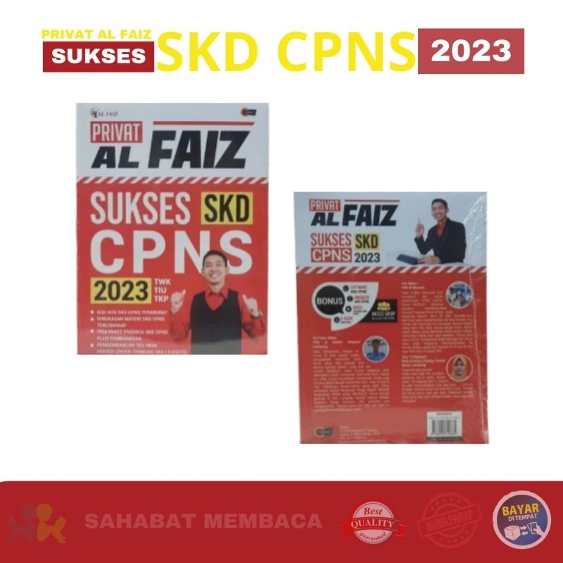 Jual BUKU Privat Al Faiz Sukses SKD CPNS 2023 TKW TIU TKP | Shopee ...