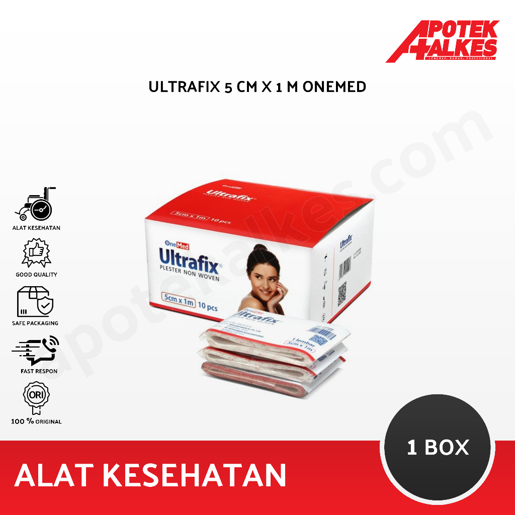 Jual PERBAN MEDIS ULTRAFIX 5 CM X 1 M ONEMED | Shopee Indonesia