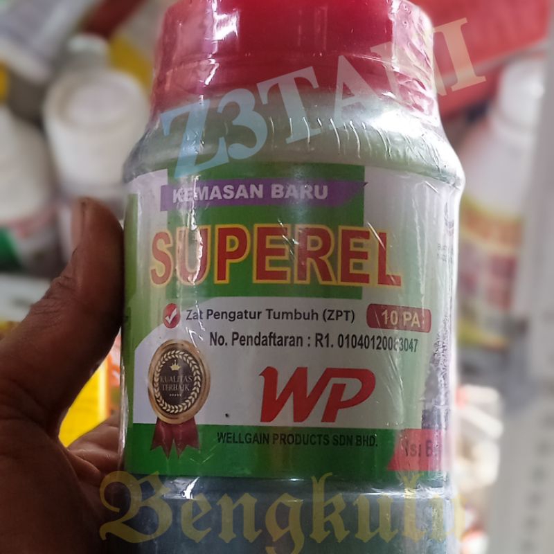 Jual SUPEREL 10 PA 500 ML Vitamin+ZPT Pelancar Getah Karet HIJAU ...