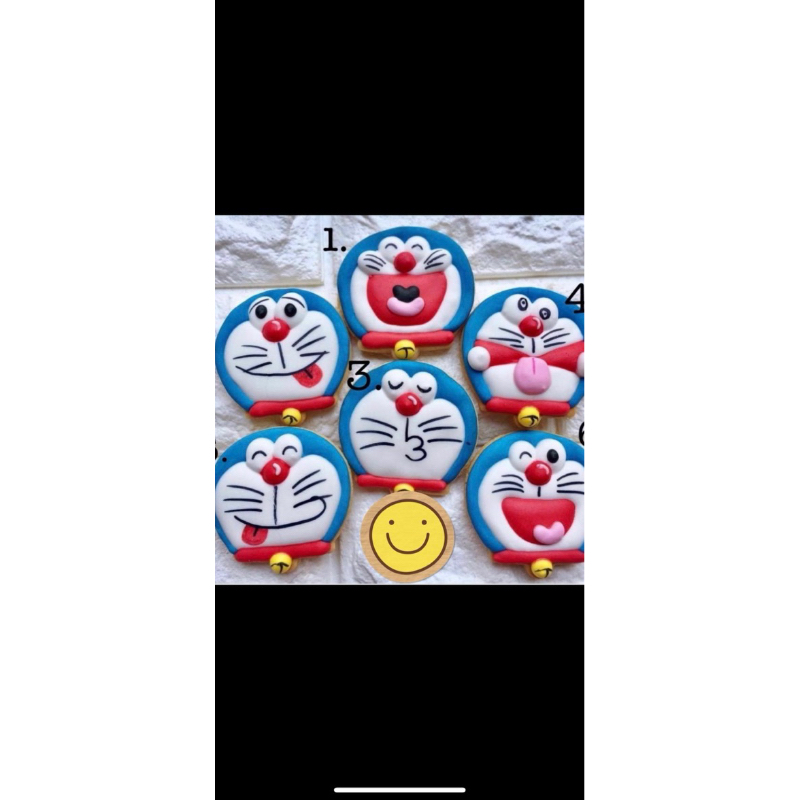 Jual doraemon cookies 8cm | Shopee Indonesia