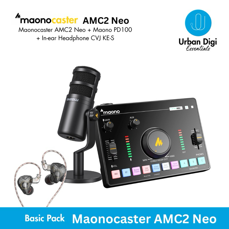 Jual Maono Maonocaster AMC2 Neo - Paket Soundcard Buat Live Streaming ...