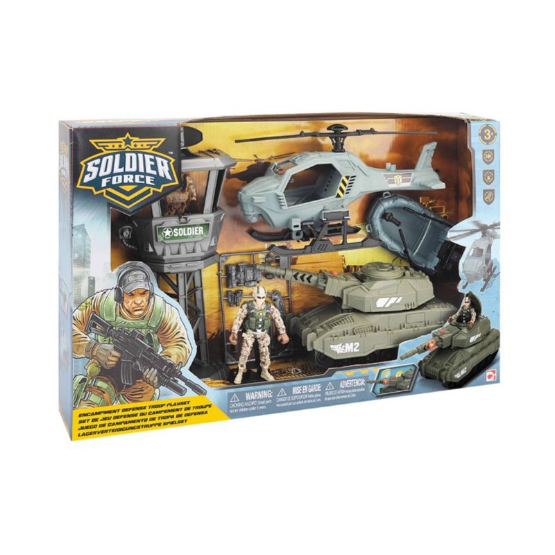 Jual Soldier Force : Encampment Defense Toop Playset | Shopee Indonesia