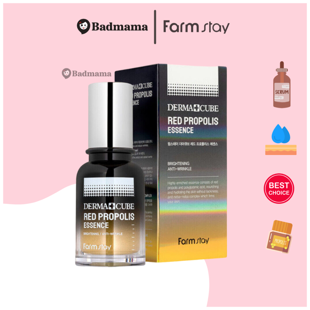 Jual Farm Stay Derma Cube Red Propolis Essence | Shopee Indonesia