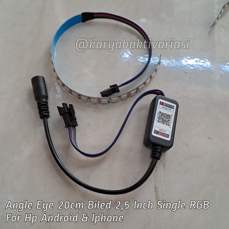 Jual ANGLE EYE / DEVIL BILED 2,5 Inch dan 3 Inch RGB Via Hp Android ...