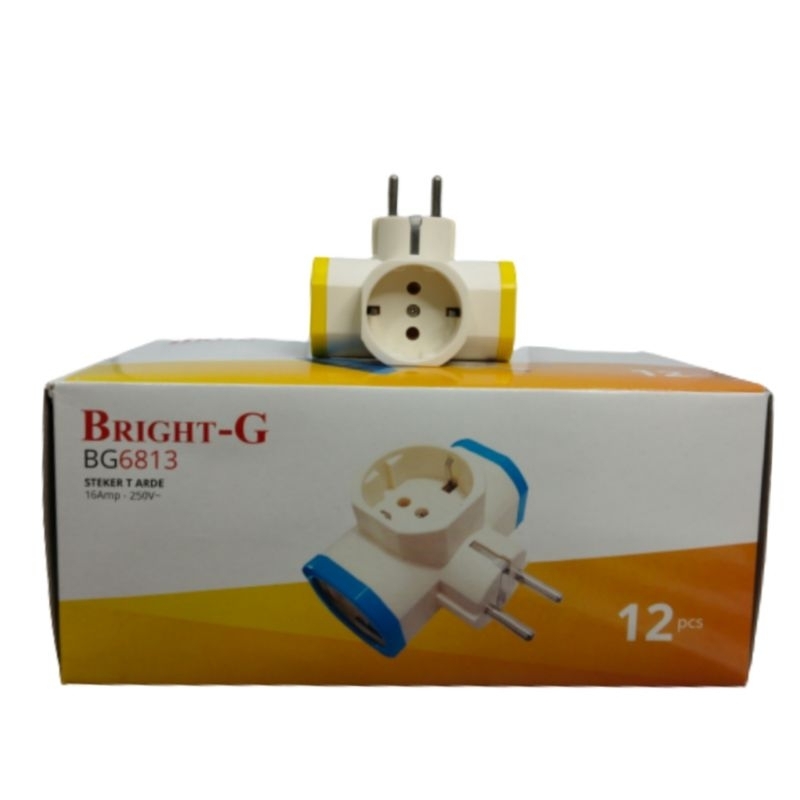 Jual Steker T Arde / Sambungan Cabang 3 Lubang BRIGHT-G BG-6813 BG6813 SNI | Shopee Indonesia