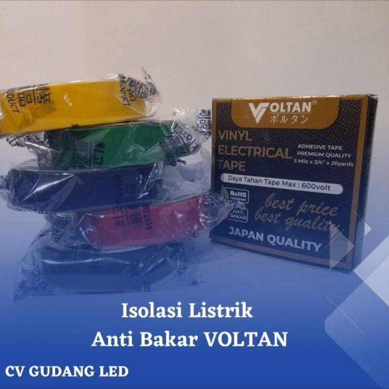 Jual Isolasi Listrik Anti Bakar VOLTAN | Shopee Indonesia