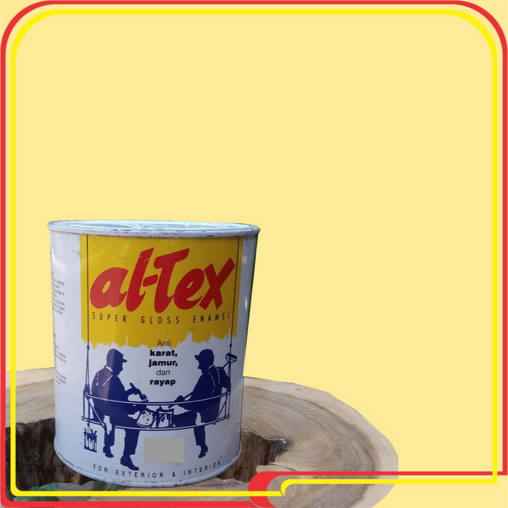 Jual Cat Besi dan kayu Altex 1 liter Warna Pale Primrose Kode 60 ...
