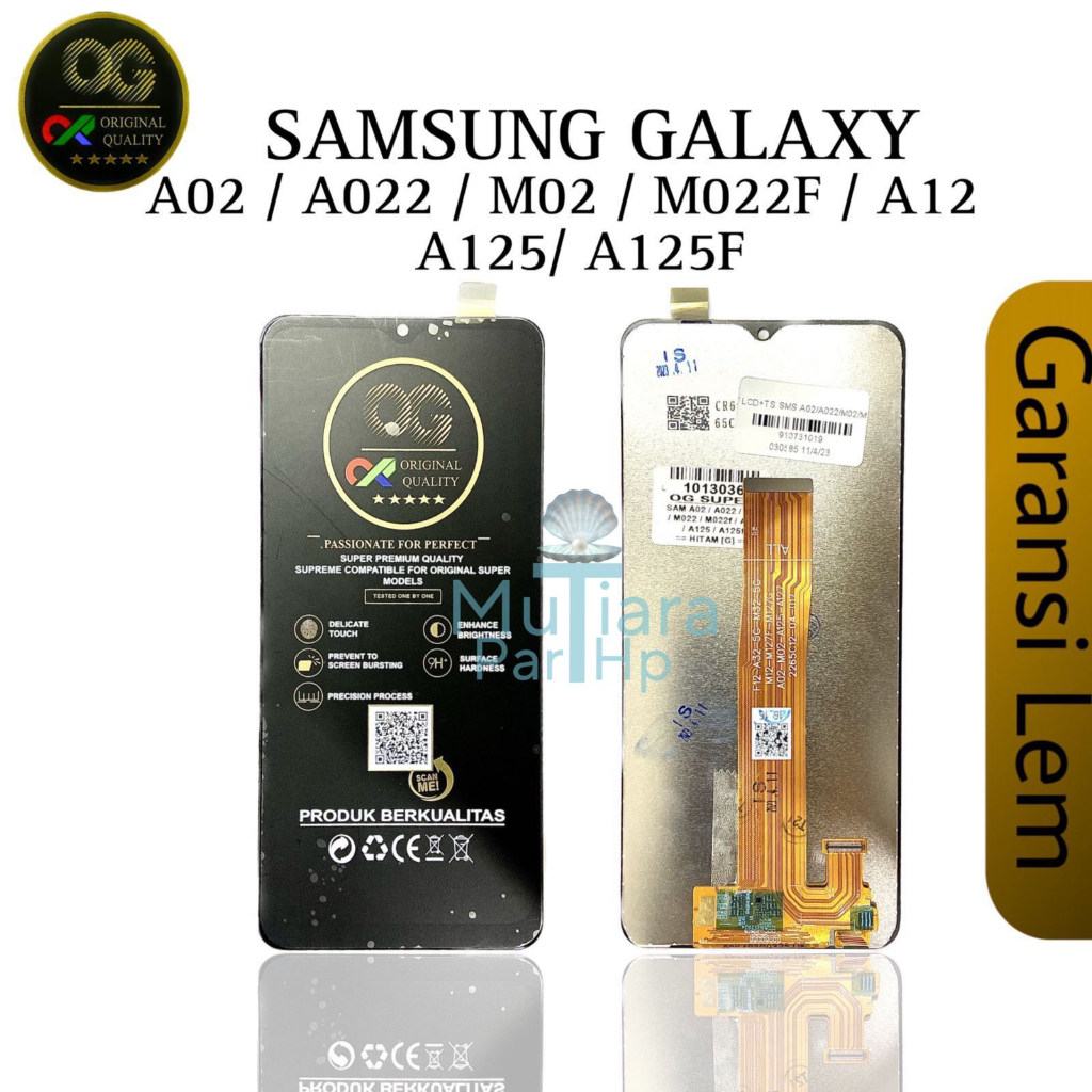 Jual ORIGINAL SUPER OG - LCD Touchscreen Fullset Samsung Galaxy A02 / A022 / M02 / M022 / M022F ...