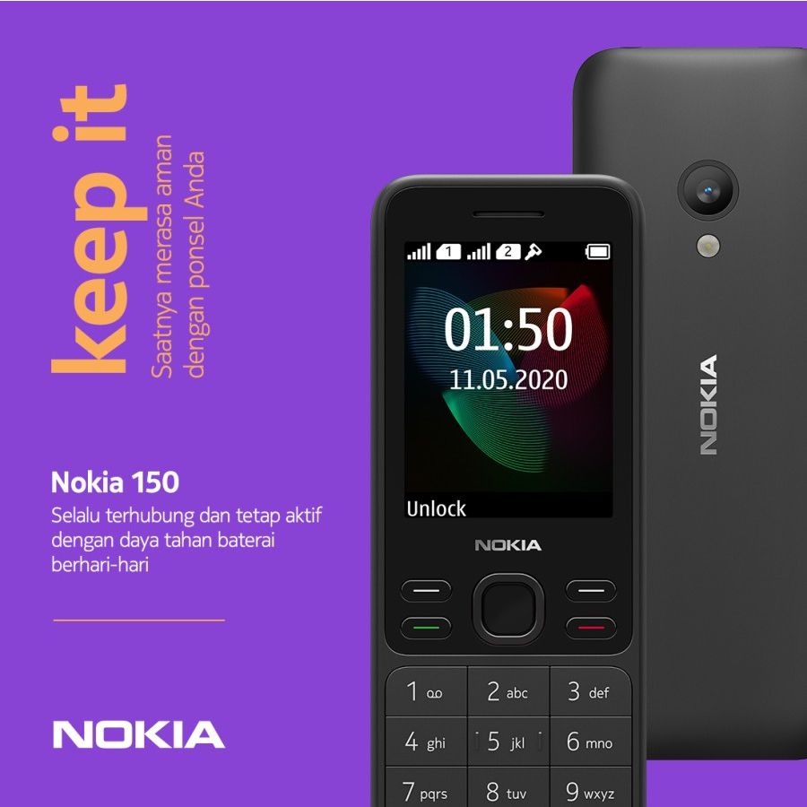 Jual Nokia 150 (2020) [GARANSI RESMI 1 TAHUN] | Shopee Indonesia