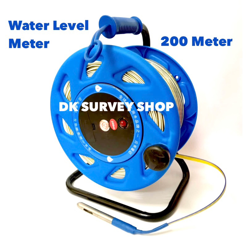 Jual WATER LEVEL METER 200 METER - DIP METER 200 METER - SENSOR TINGGI MUKA AIR TANAH 200 METER ...