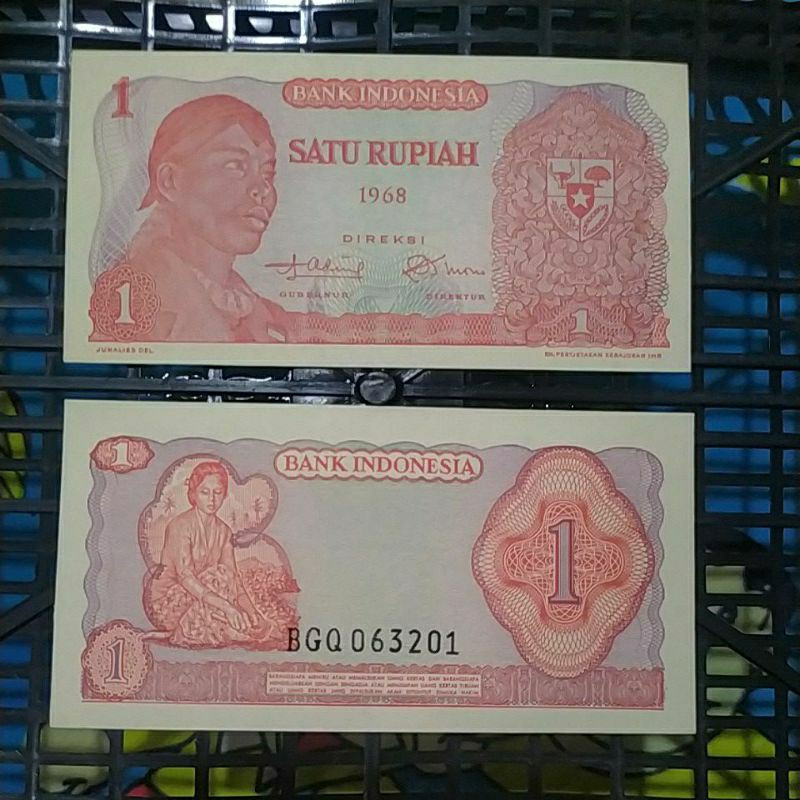 Jual uang kuno 1 rupiah soedirman tahun 1968 | Shopee Indonesia