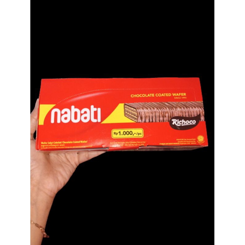 Jual PROMO!!! Nabati Chocolate Coated Wafer | Shopee Indonesia