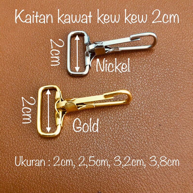 Jual cantelan tas 2cm / kaitan kew kew 2cm / kaitan tas 20mm | Shopee ...