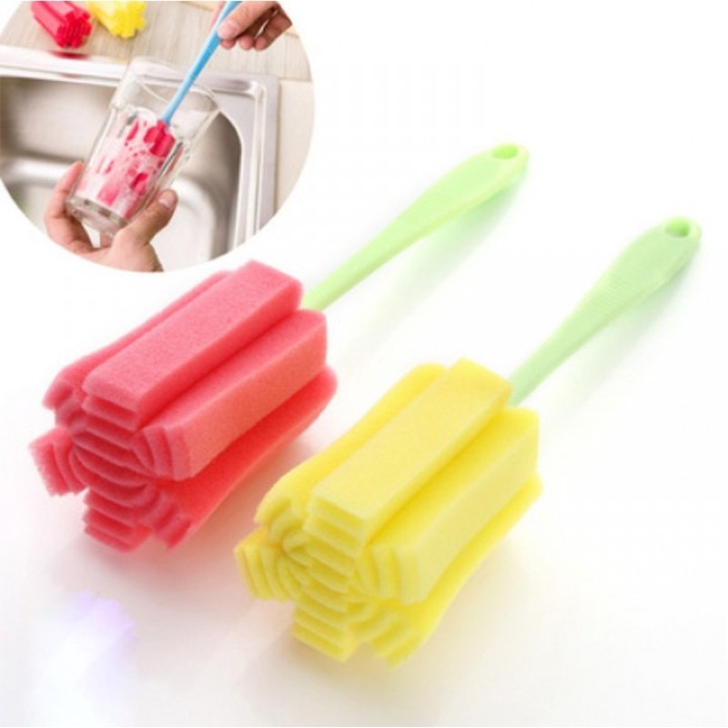 Jual BUSA PEMBERSIH GELAS DAN BOTOL TONGKAT SPONS PEMBERSIH CUCI ...