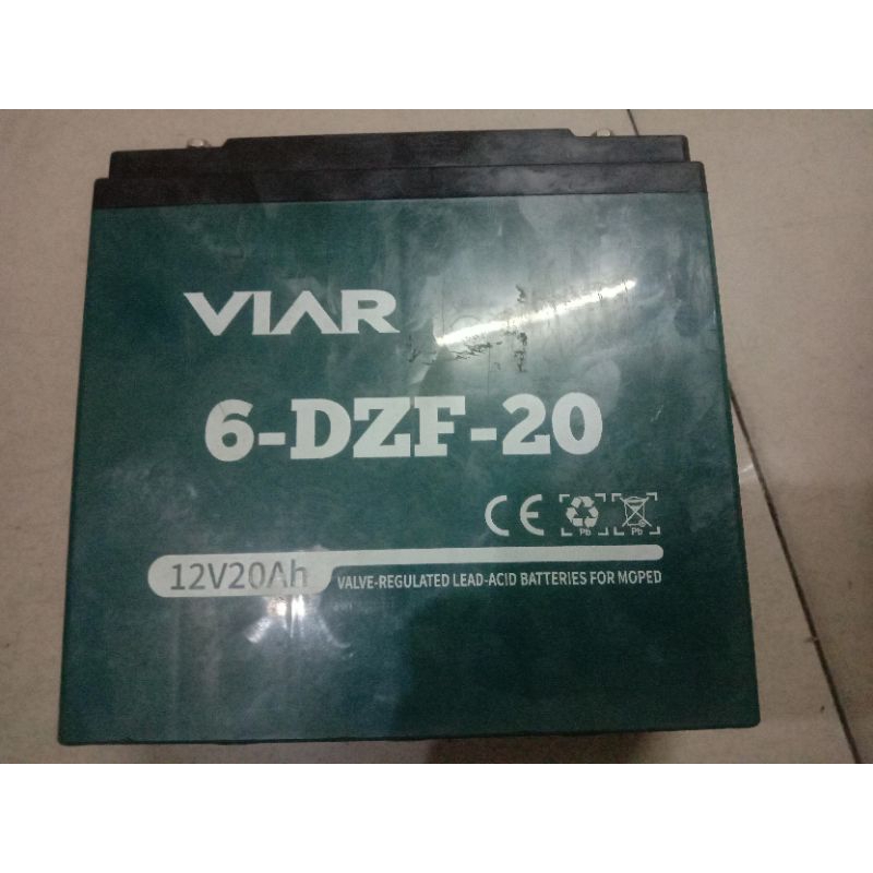 Jual AKI / Battery sepeda listrik VIAR AKASHA Series, C3,RE1,RE3,RE4,A2 ...