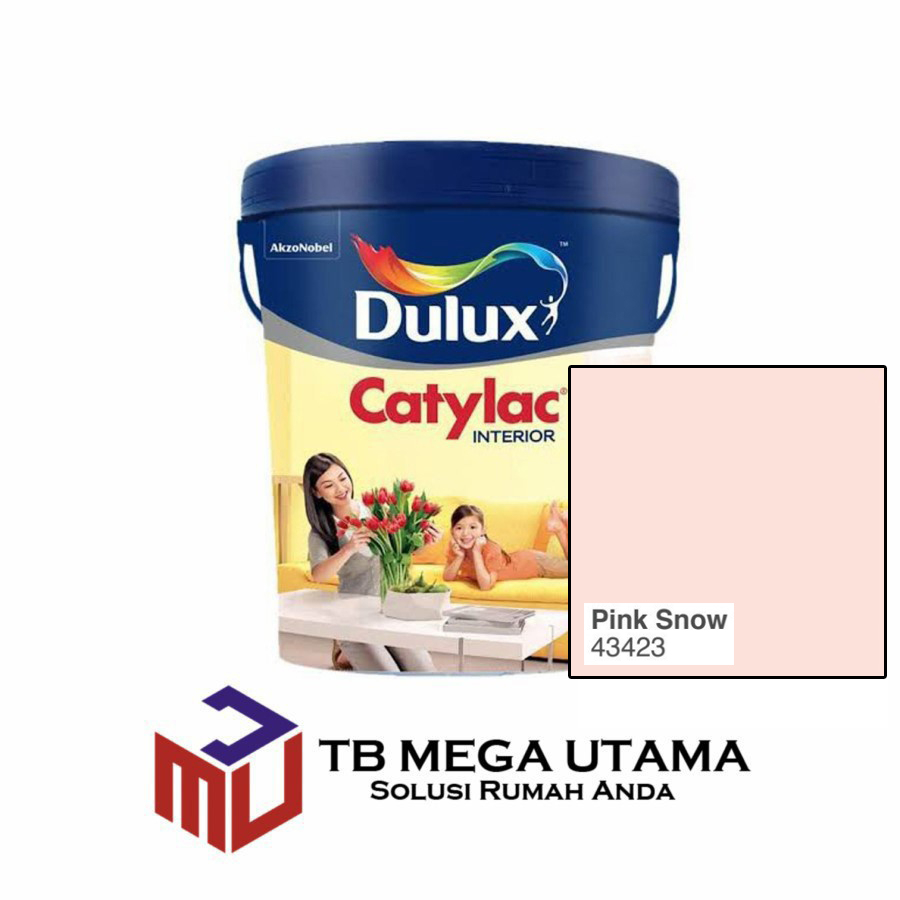 Jual Dulux Catylac Interior Pink Snow 43423 5 kg | Cat Dinding Interior ...