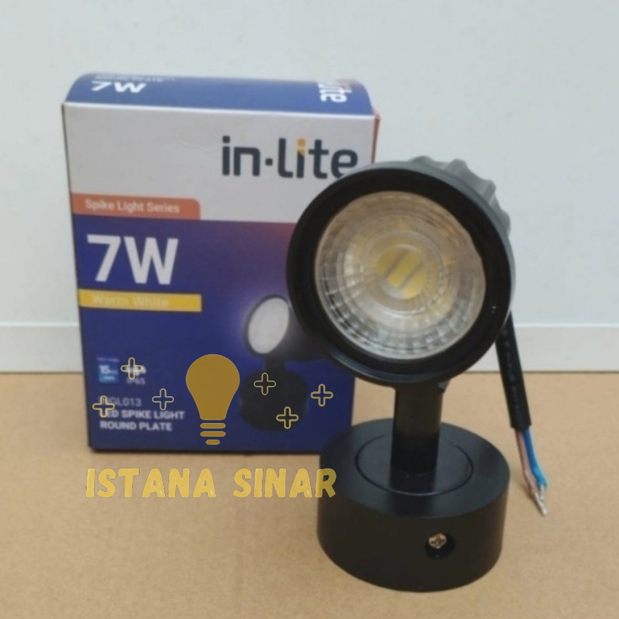 Jual Lampu Taman INLITE / Lamp LED Spike Plafon 7W 7 WATT - INGL013 ...