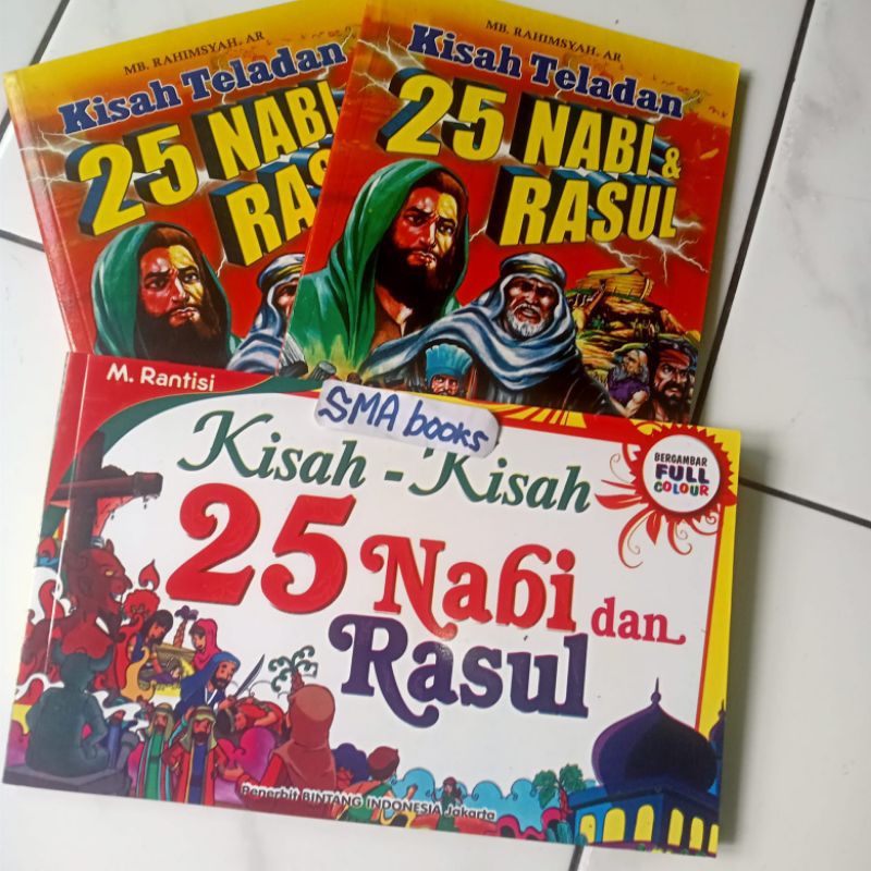 Jual Kisah Teladan 25 Nabi dan Rasul Full Colour BI - Kisah Kisah 25 Nabi & Rasul | Shopee Indonesia