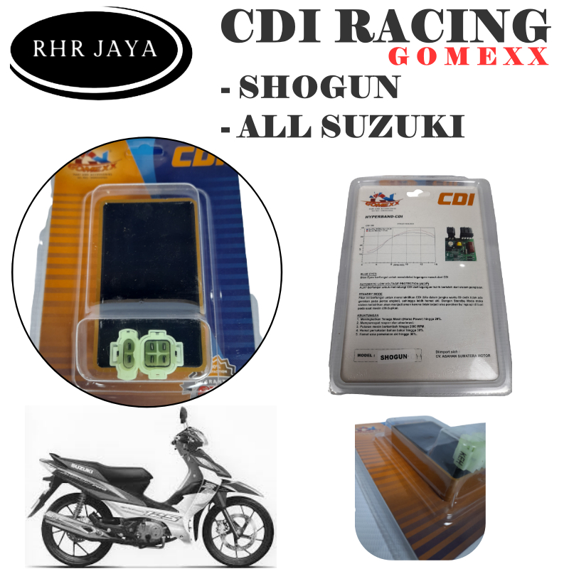 Jual CDI Racing Shogun kebo/gl pro/mega pro All Suzuki Racing dan ...