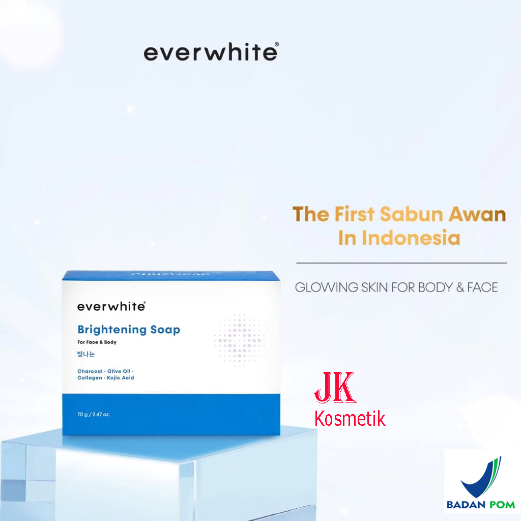 Jual Everwhite Sabun Awan Brightening Soap 70gr | Shopee Indonesia