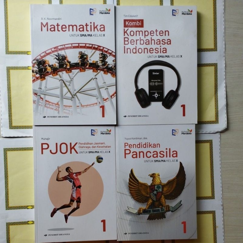 Jual Buku Paket kelas 10 SMA/MA, kurikulum merdeka, ERLANGGA | Shopee Indonesia