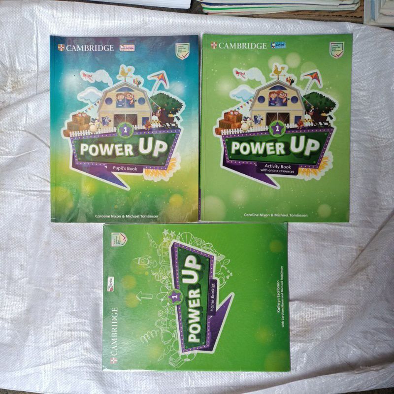 Jual ORIGINAL BEKAS POWER UP 1 : CAROLINE NIXON MICHAEL TOMLINSON ...