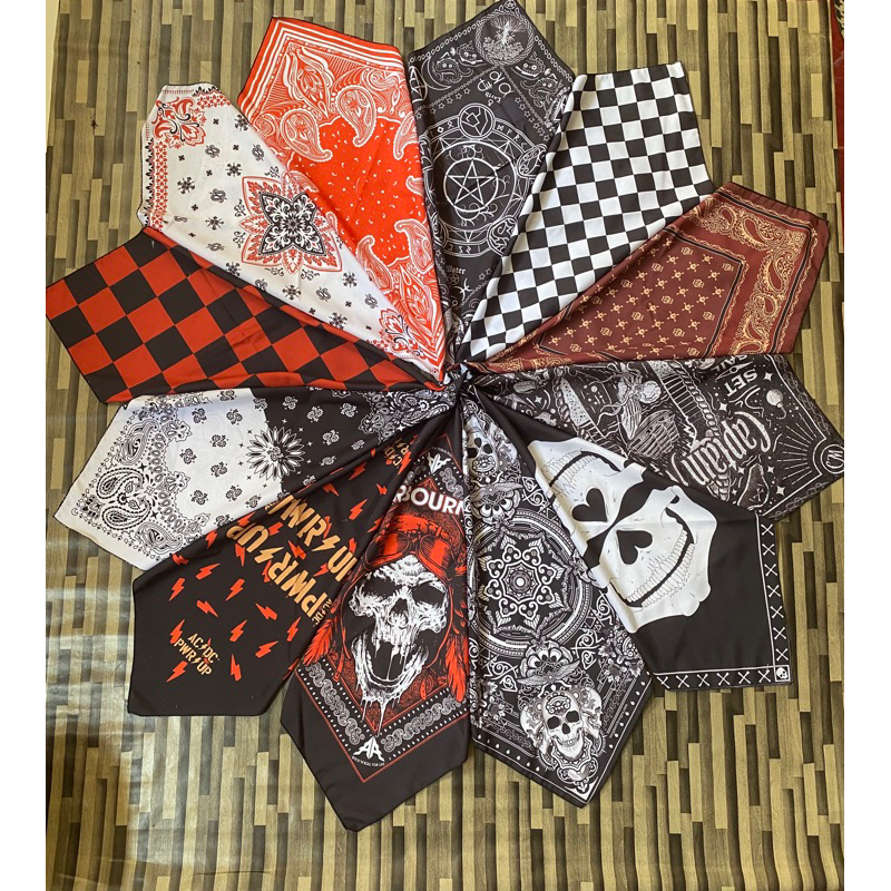 Jual DOPE.inc - Slayer Bandana Pria dan Wanita all motif desing Hand ...
