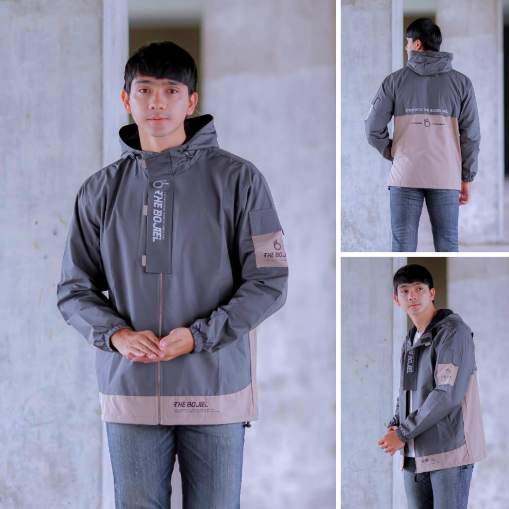 Jual JAKET PARASUT PRIA DISTRO 2023 WATERPROOF MODEL NASA COMBI M L XL ...