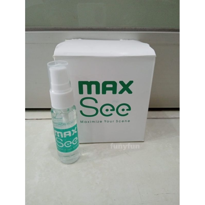 Jual MAX SEE CAIRAN PEMBERSIH KACAMATA KAMERA GADGET KOMPUTER LENSA 30 ...