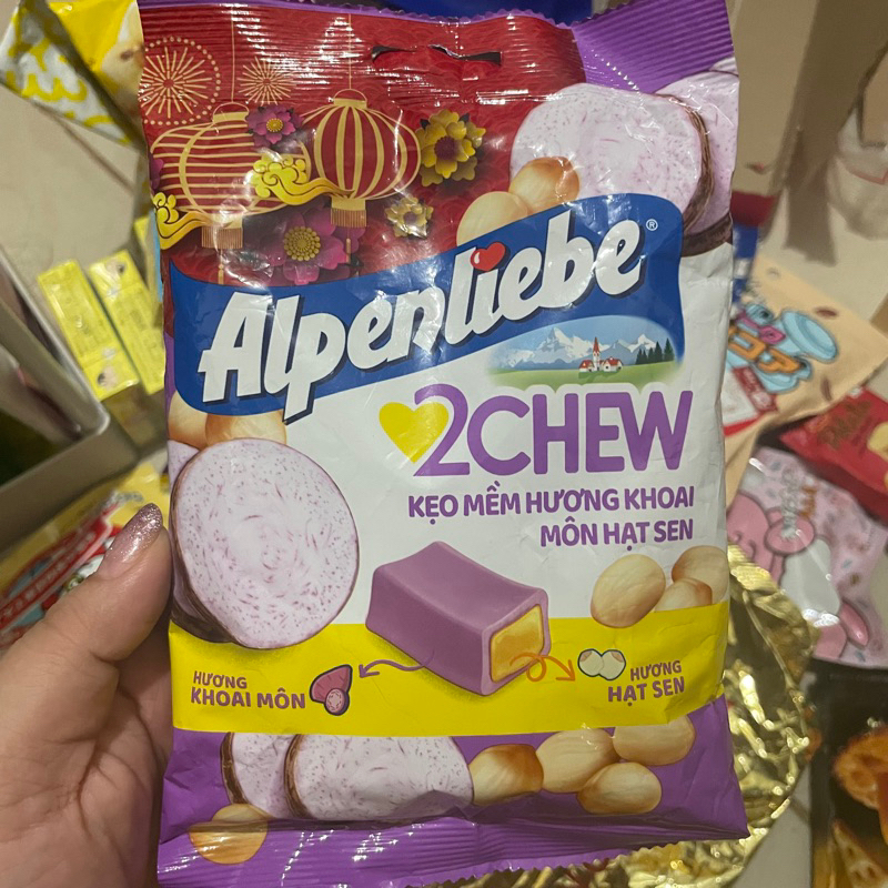 Jual Alpenliebe 2 Chew Candy Permen Rasa Talas & Kacang Hazelnut ...