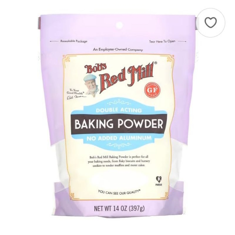 Jual baking powder Bob's Red Mill/gluten free/397gr/double acting ...