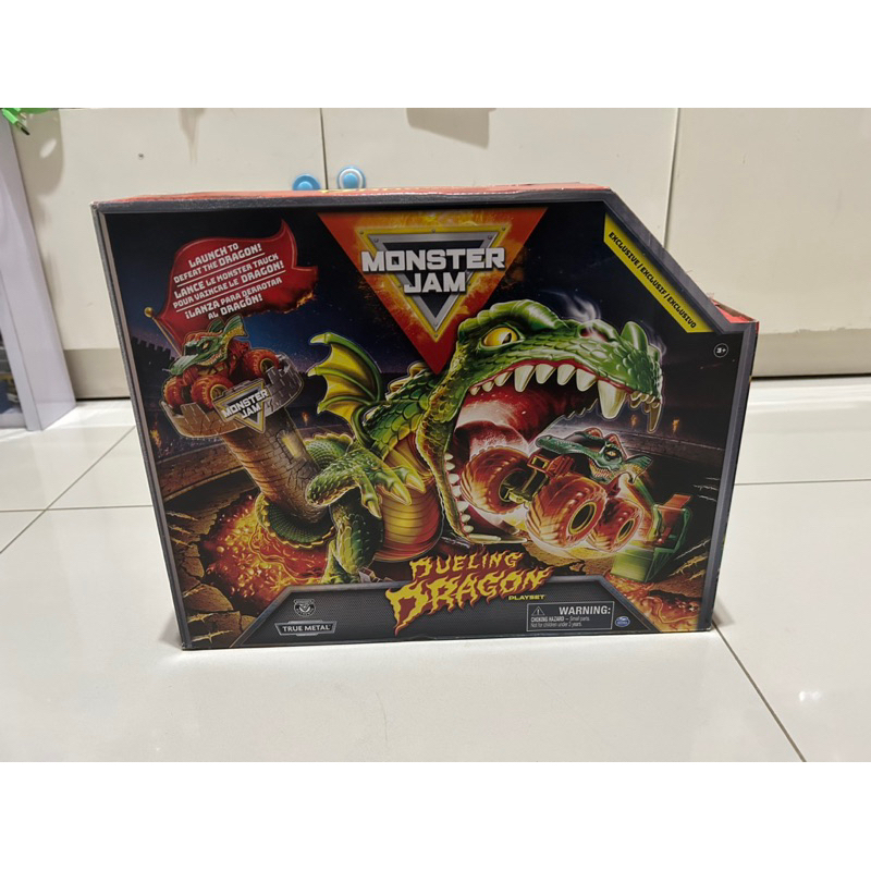 Jual monster jam dueling dragon play set used | Shopee Indonesia