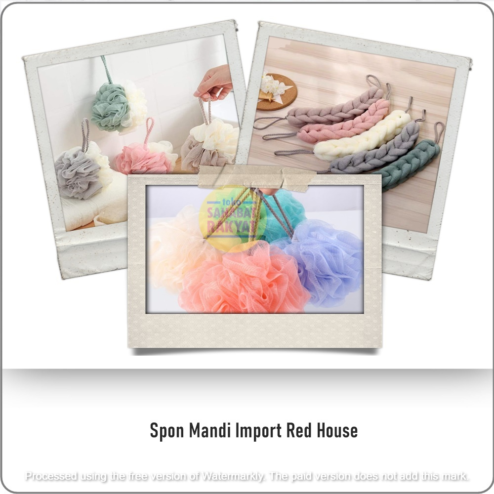 Jual Spon Mandi Spon Puff Busa Mandi | Shopee Indonesia