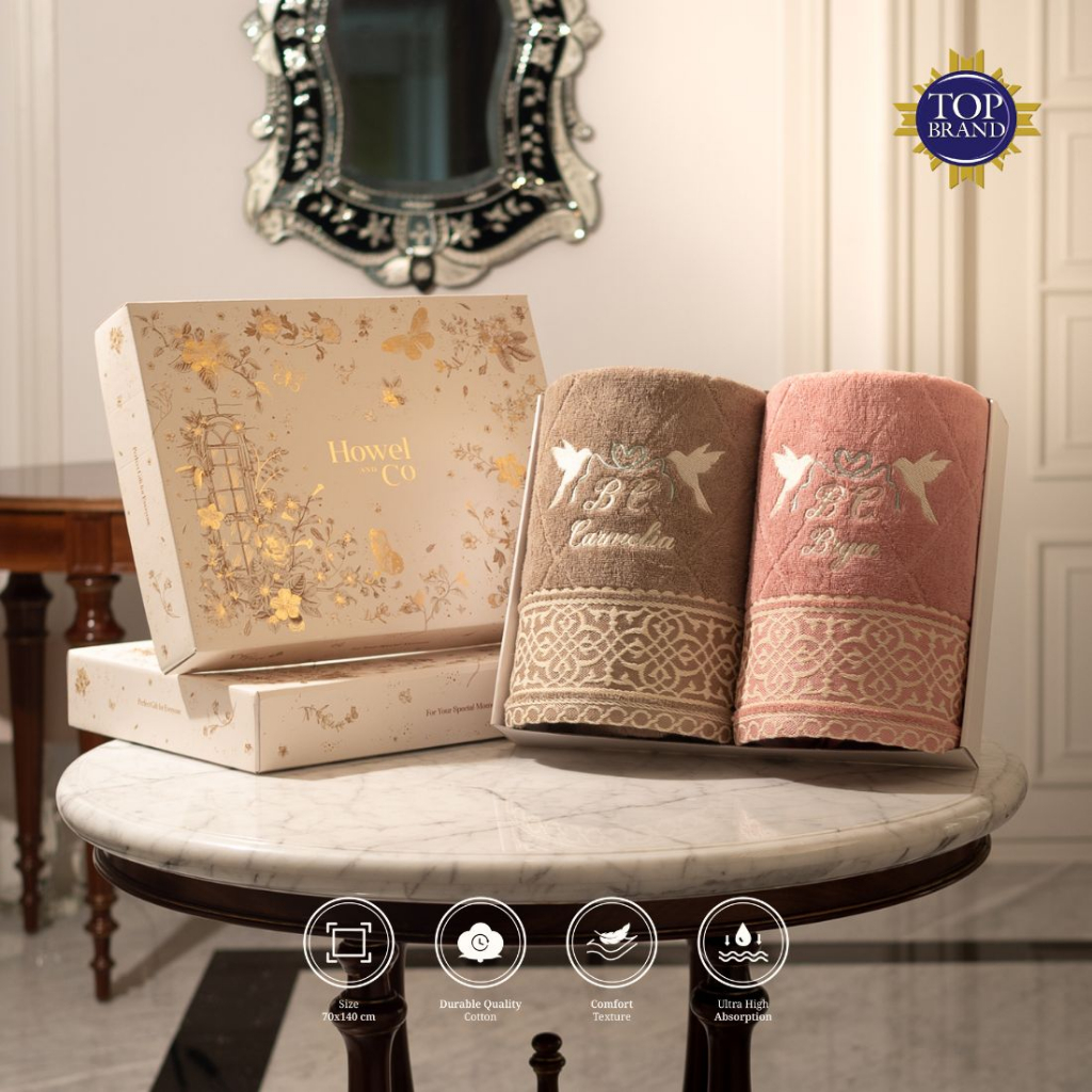 Jual Howel and Co - Bryce (Couple Towel) | Shopee Indonesia