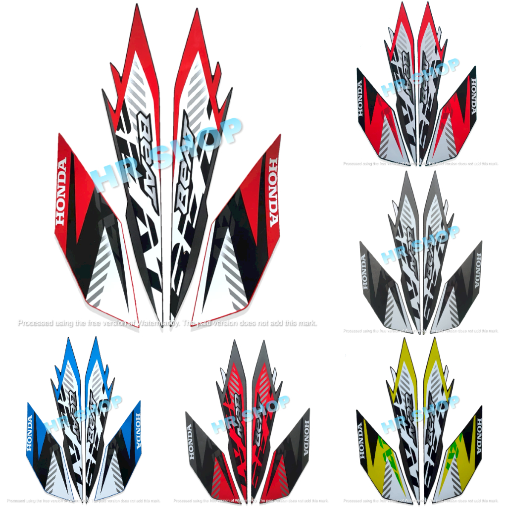 Jual STIKER STRIPING MOTOR HONDA BEAT FI 2023 CBS SEPASANG STANDAR FULL ...