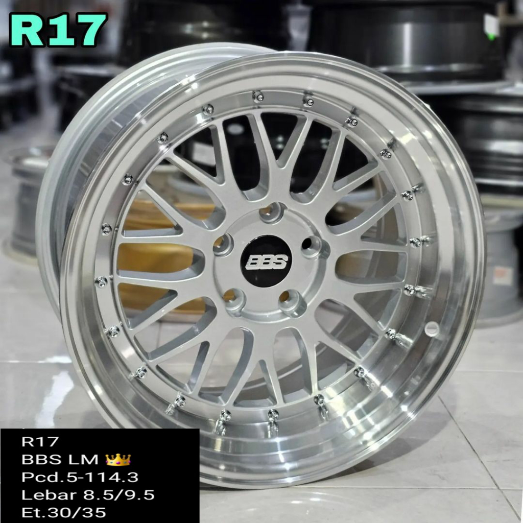 Jual velg celong bbs lm ring 17 untuk innova civic hrv xpander terios rush | Shopee Indonesia