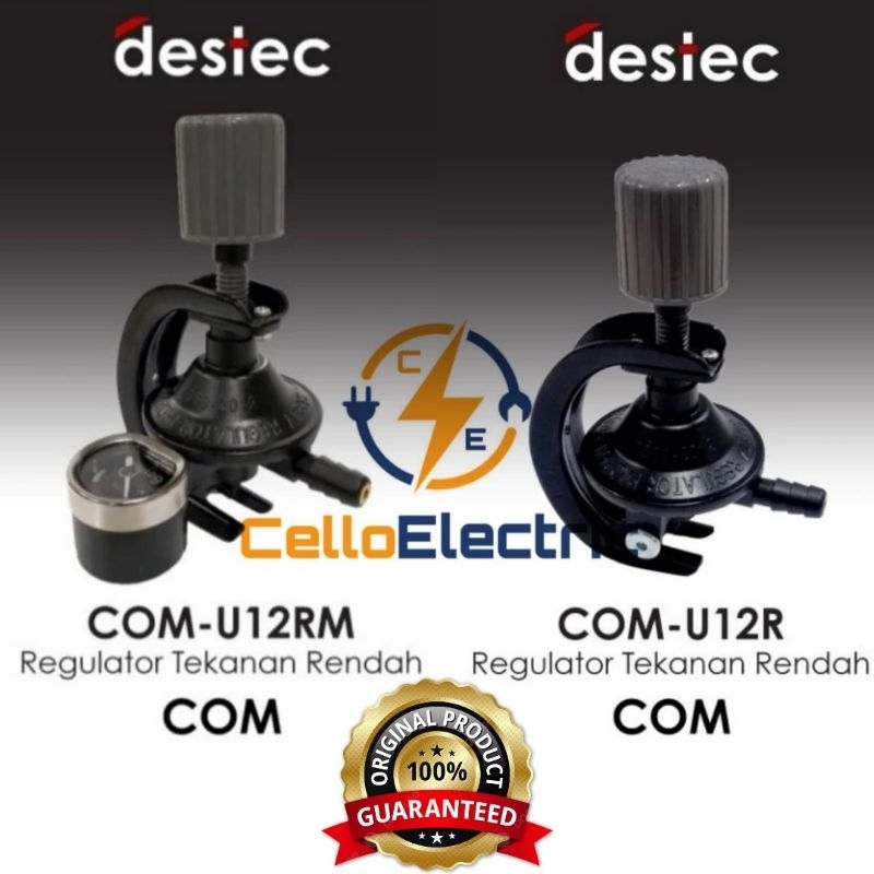 Jual Regulator Destec Com U12 R - Com U 12 RM - Regulator Kompor Gas ...